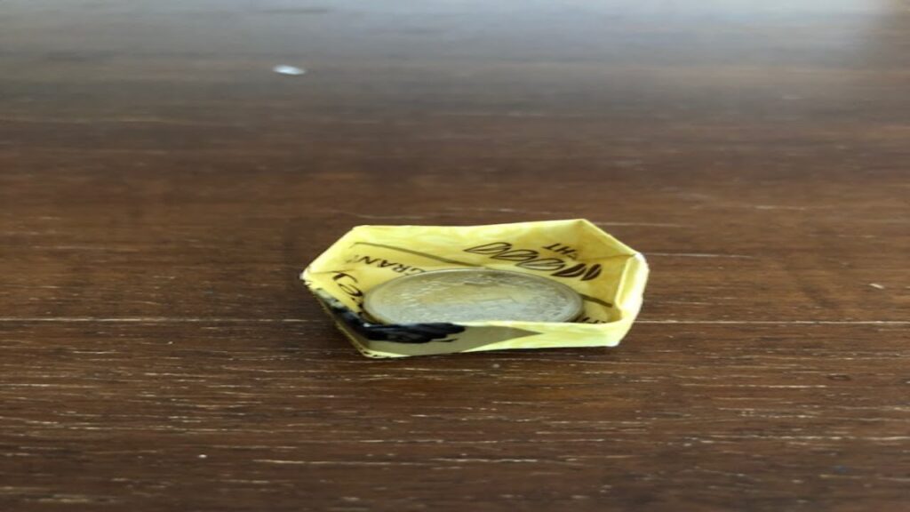 Craft a Tiny Tea Wrapper Box – No Glue Needed! #papercraft #diycrafts # ...
